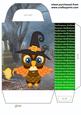 Halloween Owl Gift Bag 3 - CUP457537_659 | Craftsuprint