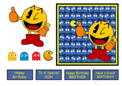 WACA WACA WACA PACMAN - CUP1049389_81178 | Craftsuprint