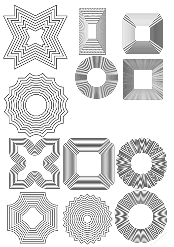 Nested Shapes Kit 1 - CUP1102290_81178 | Craftsuprint