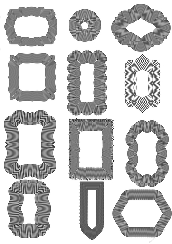 Nested Shapes Kit 2 - CUP1103777_81178 | Craftsuprint