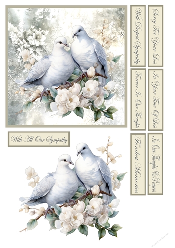 Sympathy Doves - CUP1244937_81178 | Craftsuprint