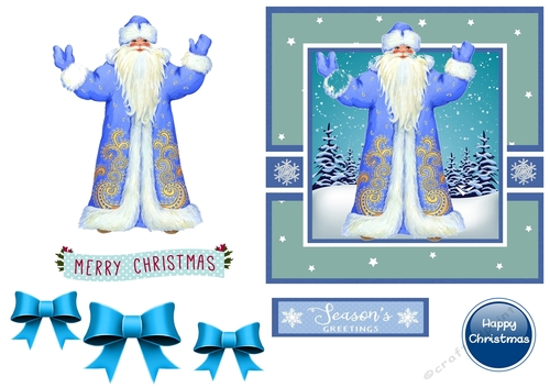 Ice Santa - CUP832795_81178 | Craftsuprint