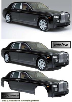 Rolls Royce Decoupage - CUP145961_668 | Craftsuprint