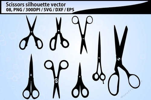 Scissors cutting files - CUP1012622_83612 | Craftsuprint