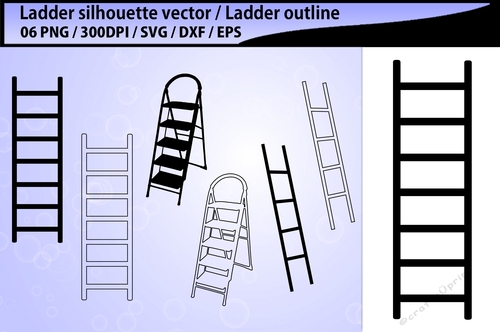 Ladder cutting files - CUP1022070_83612 | Craftsuprint