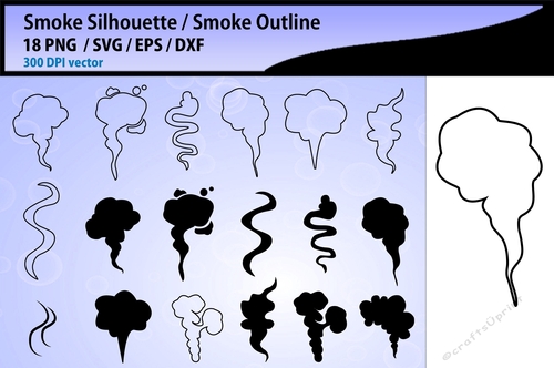 Smoke template - CUP1069921_83612 | Craftsuprint