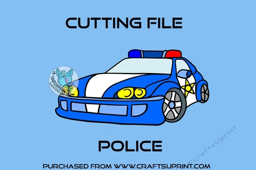 Cutting File Police - CUP1153178_120505 | Craftsuprint