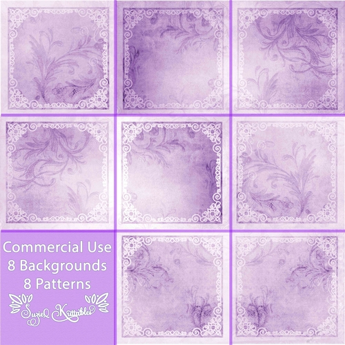 8 x 8 Purple Backgrounds - CUP1142791_48460 | Craftsuprint