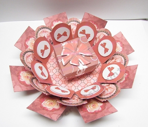 Pink Octagon Exploding Box with Secret Gift Box - CUP825971_48460 ...