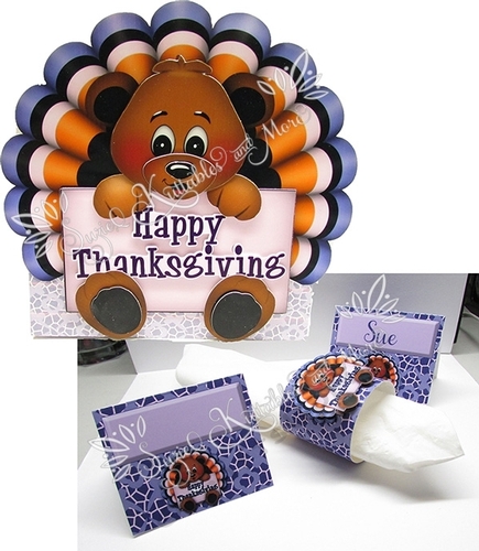 Thanksgiving Bear Decor-1 - CUP829253_48460 | Craftsuprint