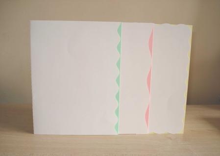 3 Wavy Edged Cards - CUP700521_648 | Craftsuprint