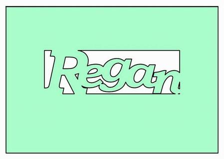 Regan Name Card - CUP700767_648 | Craftsuprint