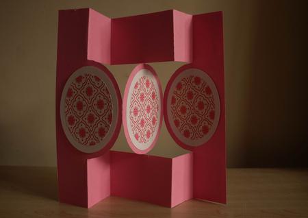 Tri Fold Circle Card - CUP701348_648 | Craftsuprint