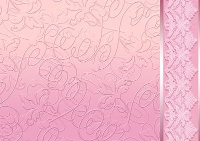 Pale Pink Embossed with Lacey Border Backing Paper - CUP147352_422 ...