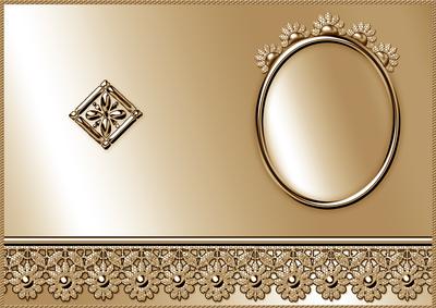 Gold Metallic A5 Portrait Insert - CUP196076_422 | Craftsuprint