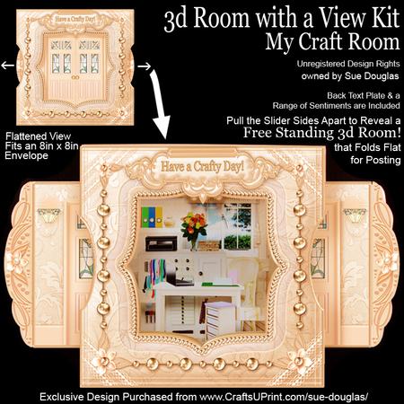 3D Room with a View - My Craft Room - CUP333565_422 | Craftsuprint
