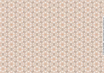 Peach Bouquet Backing Paper-2 - CUP70492_422 | Craftsuprint