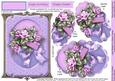 Lilac Roses in a Silver Frame Backing Paper 2 Sheet - CUP57146_422 ...