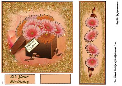 Gerbera Box - CUP267093_815 | Craftsuprint