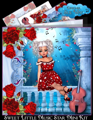 Sweet Little Music Star Mini Kit - CUP794768_38 | Craftsuprint