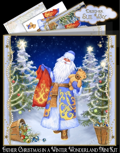 Father Christmas in a Winter Wonderland Mini Kit - CUP924391_38 ...