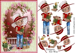 Pink Happy Birthday Backing Paper - CUP362035_38 | Craftsuprint