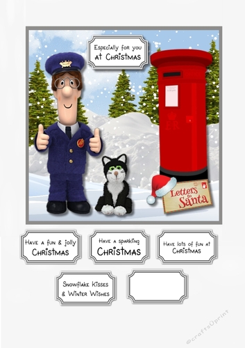 Postman Pat Christmas - CUP1077458_43516 | Craftsuprint