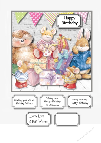 Country Companions Birthday - CUP1081426_43516 | Craftsuprint