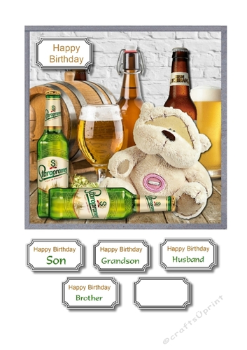 Fizzy Moon Happy Beer Day - CUP1122975_43516 | Craftsuprint