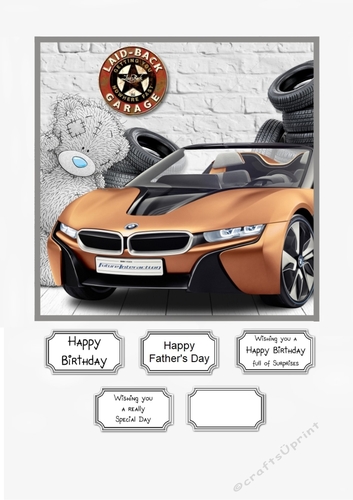 Tatty Teddy Garage for Male Birthday or Fathers Day - CUP1146321_43516 ...
