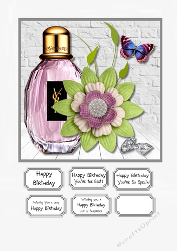 Birthday Perfume - CUP1168033_43516 | Craftsuprint