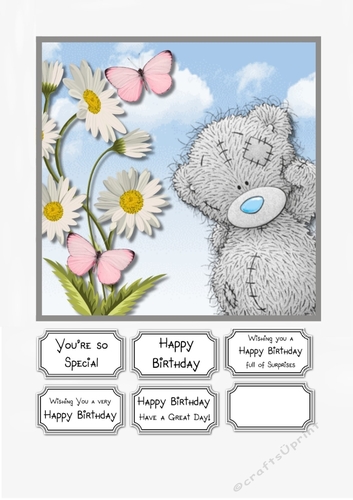 Tatty Teddy Birthday - CUP1171179_43516 | Craftsuprint