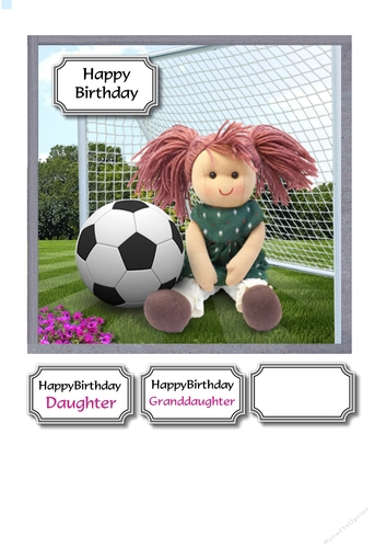Girls like football too - CUP880577_43516 | Craftsuprint