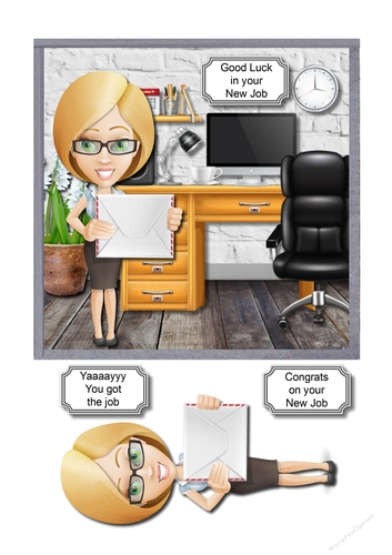 New Job Female - CUP905050_43516 | Craftsuprint