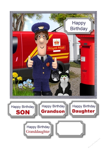 Postman Pat Birthday - CUP918043_43516 | Craftsuprint