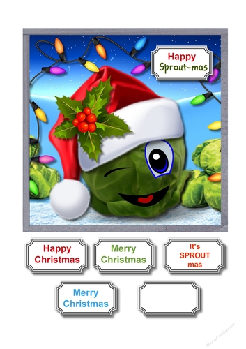 Happy Sprout-mas - CUP929719_43516 | Craftsuprint