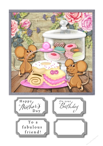 Sweet treat for Mothers day or birthday - CUP950782_43516 | Craftsuprint