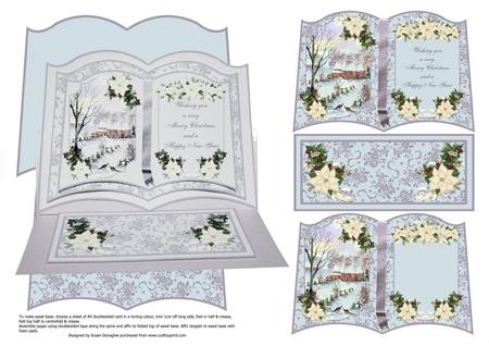 Winter Scene Easel Book - CUP380010_114 | Craftsuprint
