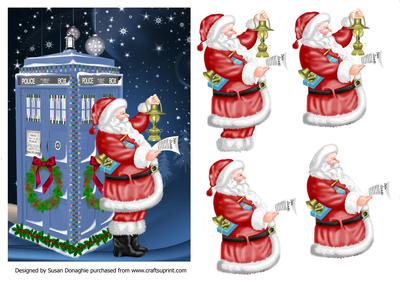 Time Lord Santa - CUP488815_114 | Craftsuprint