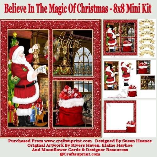 Believe In The Magic Of Christmas - 8x8 Mini Kit - CUP1010328_846 ...
