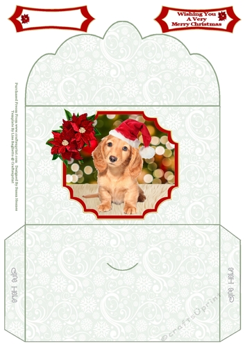 Christmas With Our Pets 3 - Money Wallet - CUP1078609_846 | Craftsuprint