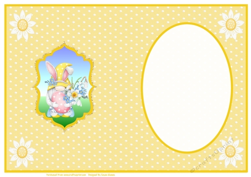 Happy Easter Wishes - Insert - CUP1149746_846 | Craftsuprint