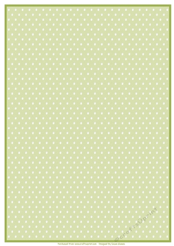 Green And White Polka Dot - Paper - CUP1149877_846 | Craftsuprint