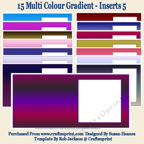 15 Multi Colour Gradient - Inserts 5 - CUP1165673_846 | Craftsuprint