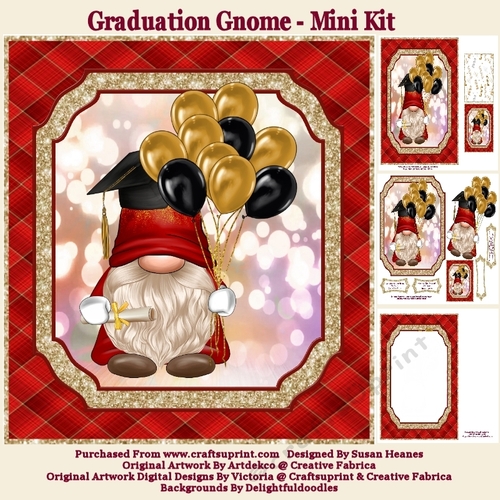 Graduation Gnome - Mini Kit - CUP1215777_846 | Craftsuprint