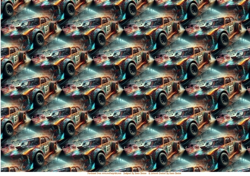 Banger Racing Night 2 - Paper - CUP1343730_846 | Craftsuprint