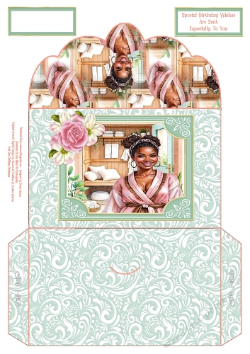 Self Care, Spa Time - Money Wallet 2 - CUP1378360_846 | Craftsuprint