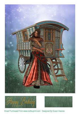 Travelling Gypsy 2 - CUP227598_846 | Craftsuprint