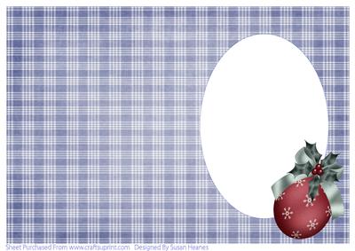 Christmas Bauble Insert 3 - CUP237997_846 | Craftsuprint