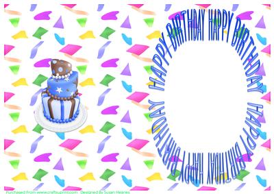 Happy Birthday Insert 2 - CUP314075_846 | Craftsuprint